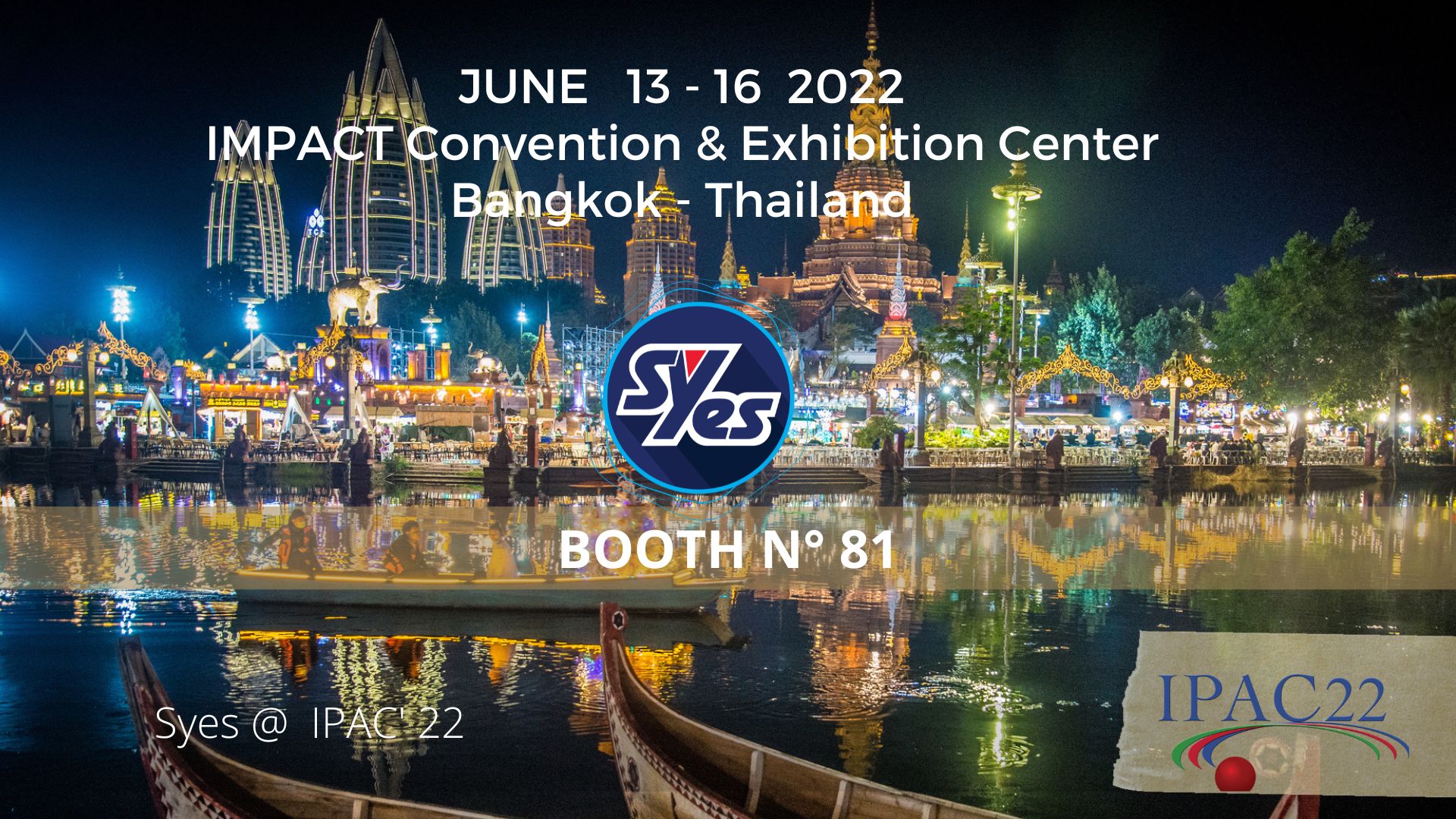 IPAC 2022 - syes.eu